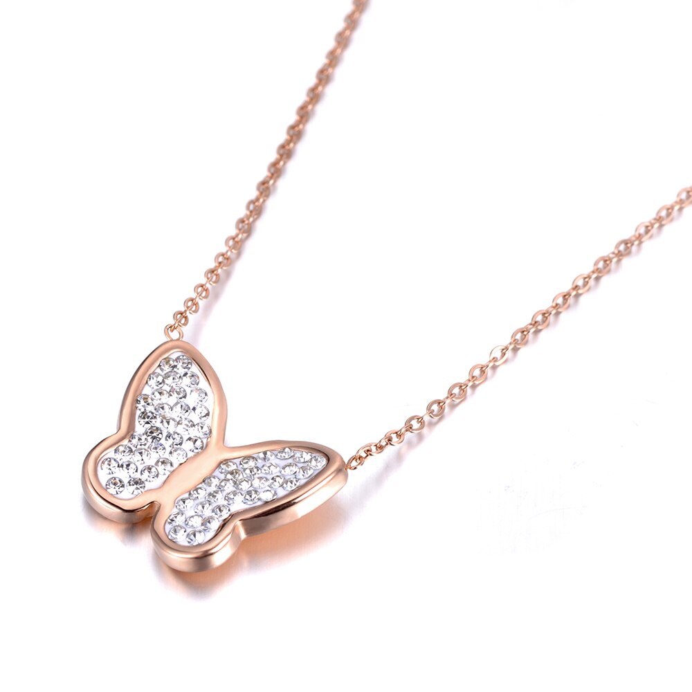 Jeemango Klei Aaa Rhinestone Rvs Ketting Hanger Ke... – Vicedeal