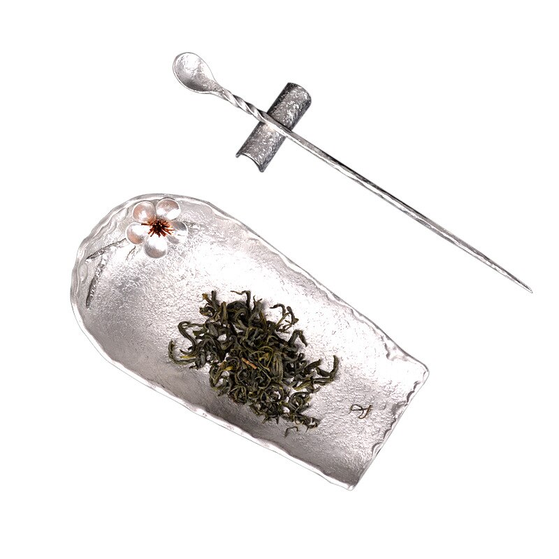 Pure Tin Tea Spoon Three-Piece Handmade Caddy Spoo... – Vicedeal