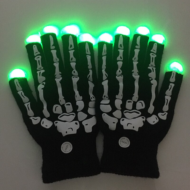 1pcs of Colorful LED Gloves Rave Light Finger Ligh... – Grandado
