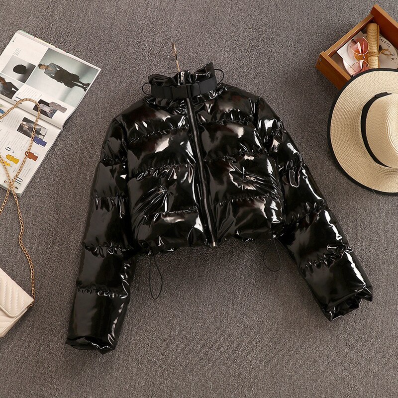 Jacket Women Winter Clothes Woman Stand Neck Short... – Vicedeal