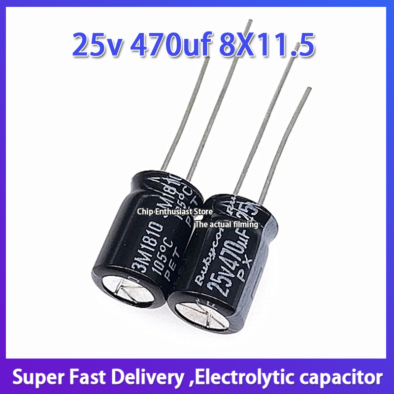 10PCS Rubycon imported aluminum electrolytic capac... – Vicedeal