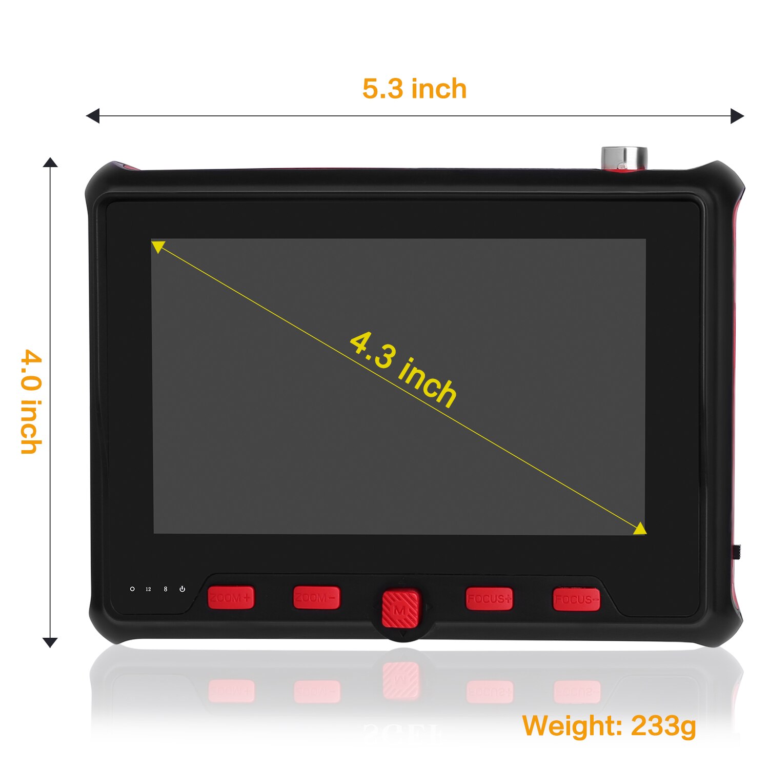 4.3 Inch CCTV Tester Monito 5MP Portable Camera Te... – Grandado