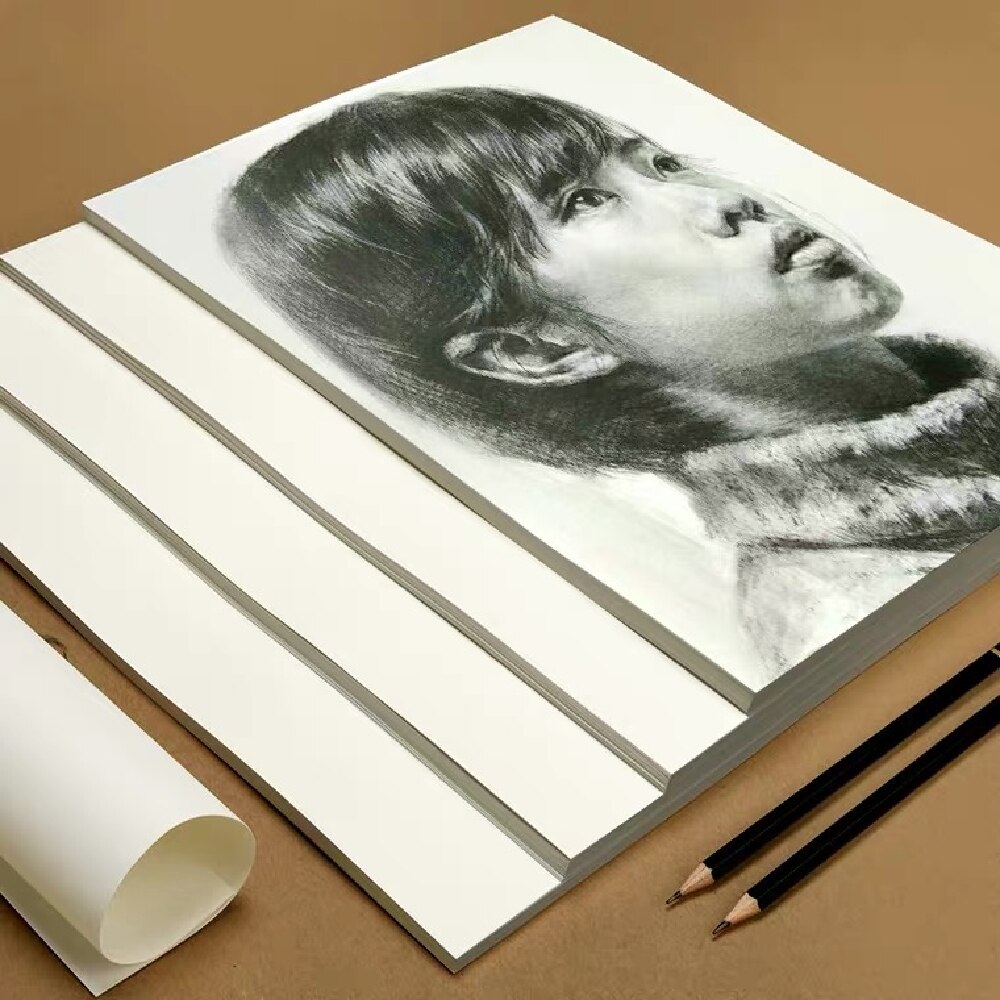 16K A4 8K A3 4K 100 Sheets 160g/m² Profession Sket... – Grandado