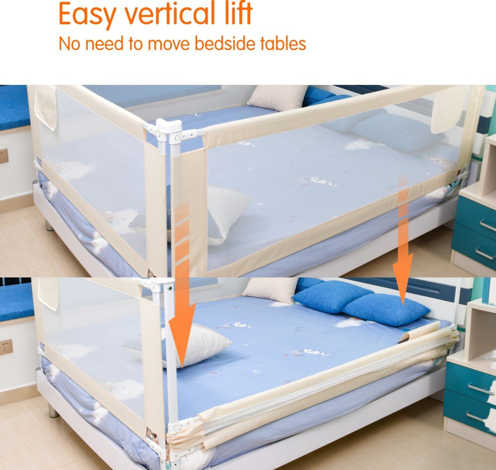 baby playpen bed safety rails for babies children ... – Grandado