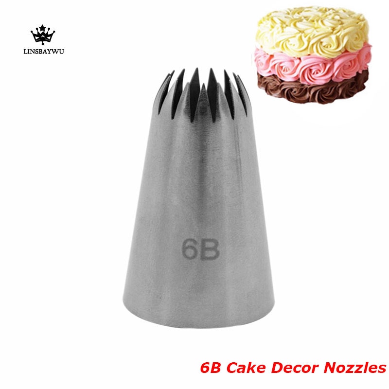 6B Premium 304 Stainless Steel Piping nozzles Deco... – Vicedeal
