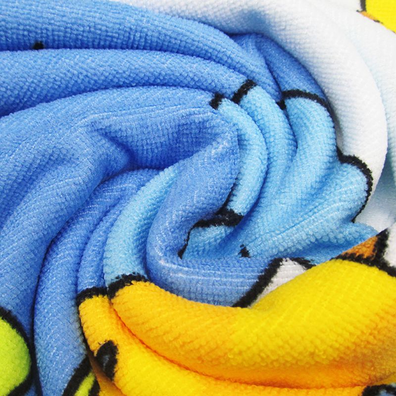 Children Hooded Cloak Beach Towel Microfiber Boy G... – Vicedeal