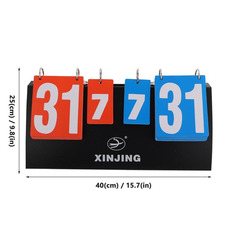 2/4 Digit Scoreboard Basketball Game Scorer Table ... – Grandado