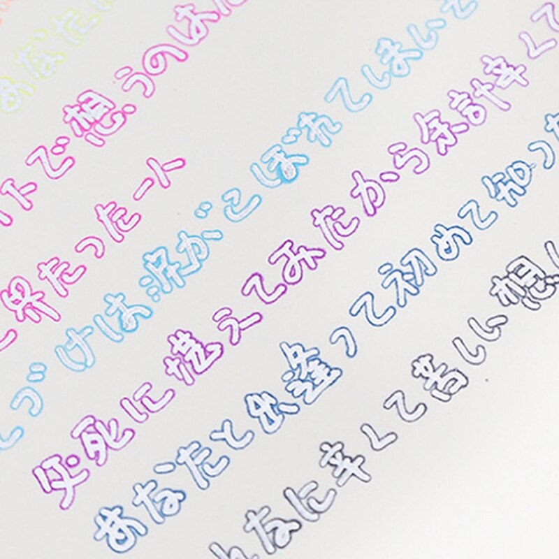 8 Color Double Line Outline Pen Double Colors Mark... – Grandado