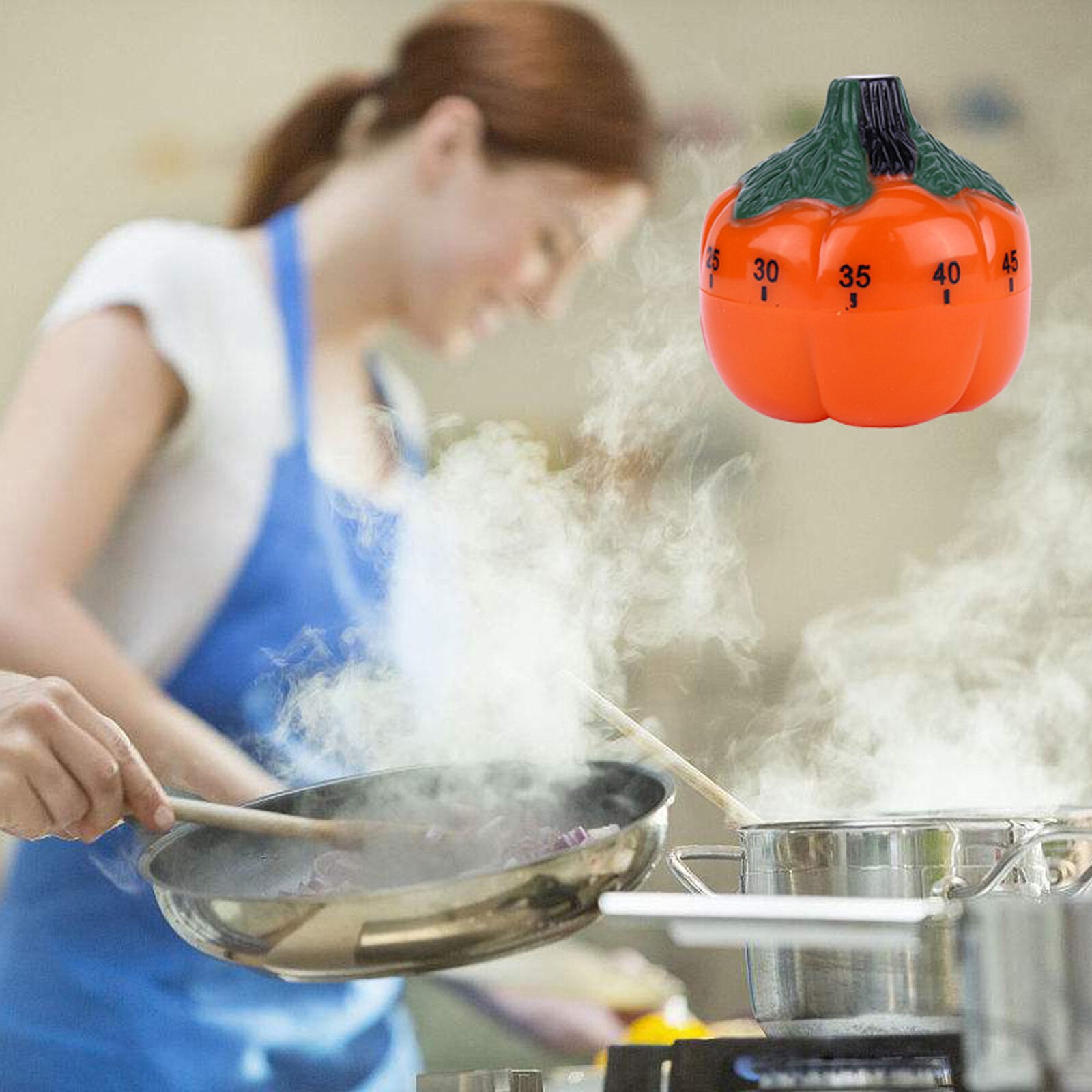 25# Kitchen Gadgets Egg Timer Cute Tomato Mechanic... – Vicedeal