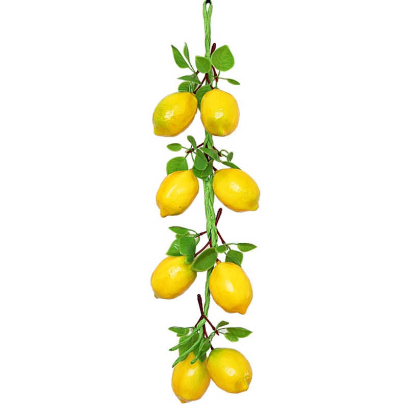 Simulation Artificial Fruit Lemon String for Resta... – Grandado