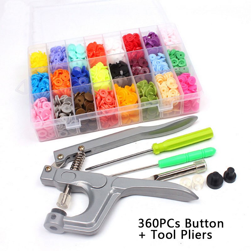 360 st hartsknappar med verktygstänger knappar för... – Vicedeal