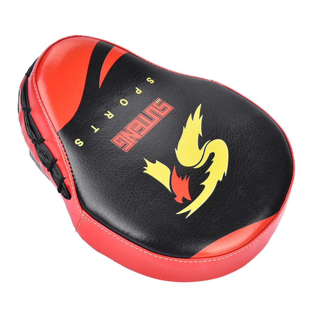 Kick Boxing Target Pad Gloves Leather Curved Boxin... – Vicedeal