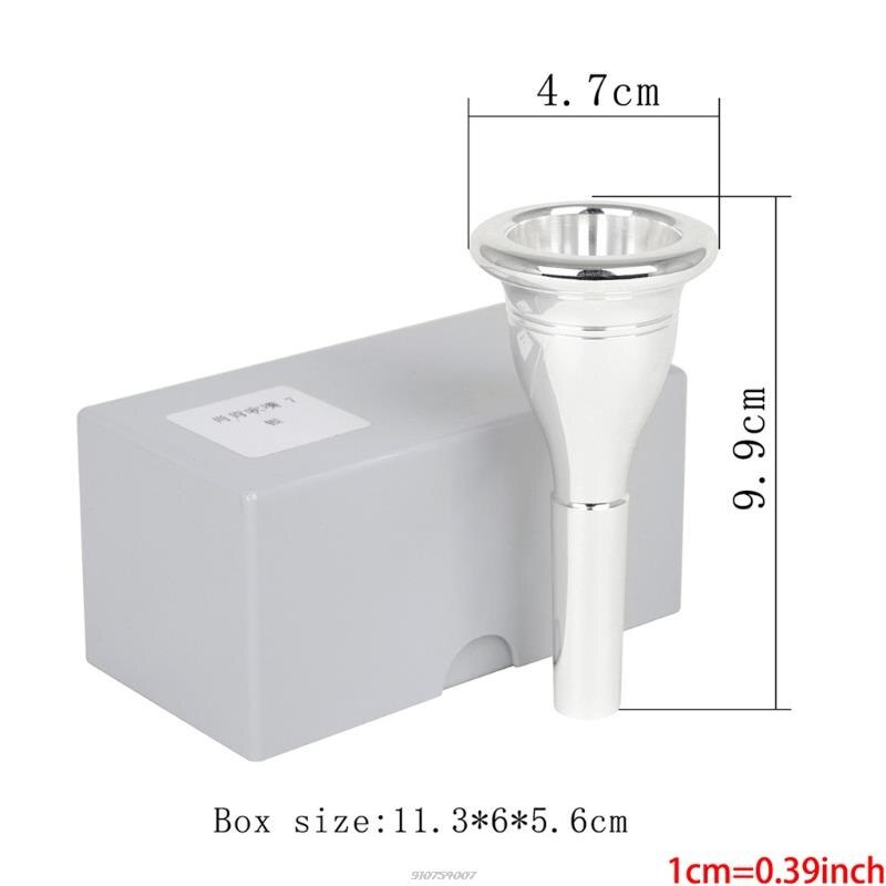 Verzilverd Trompet Mondstuk 7C Vervanging Trompet ... – Grandado