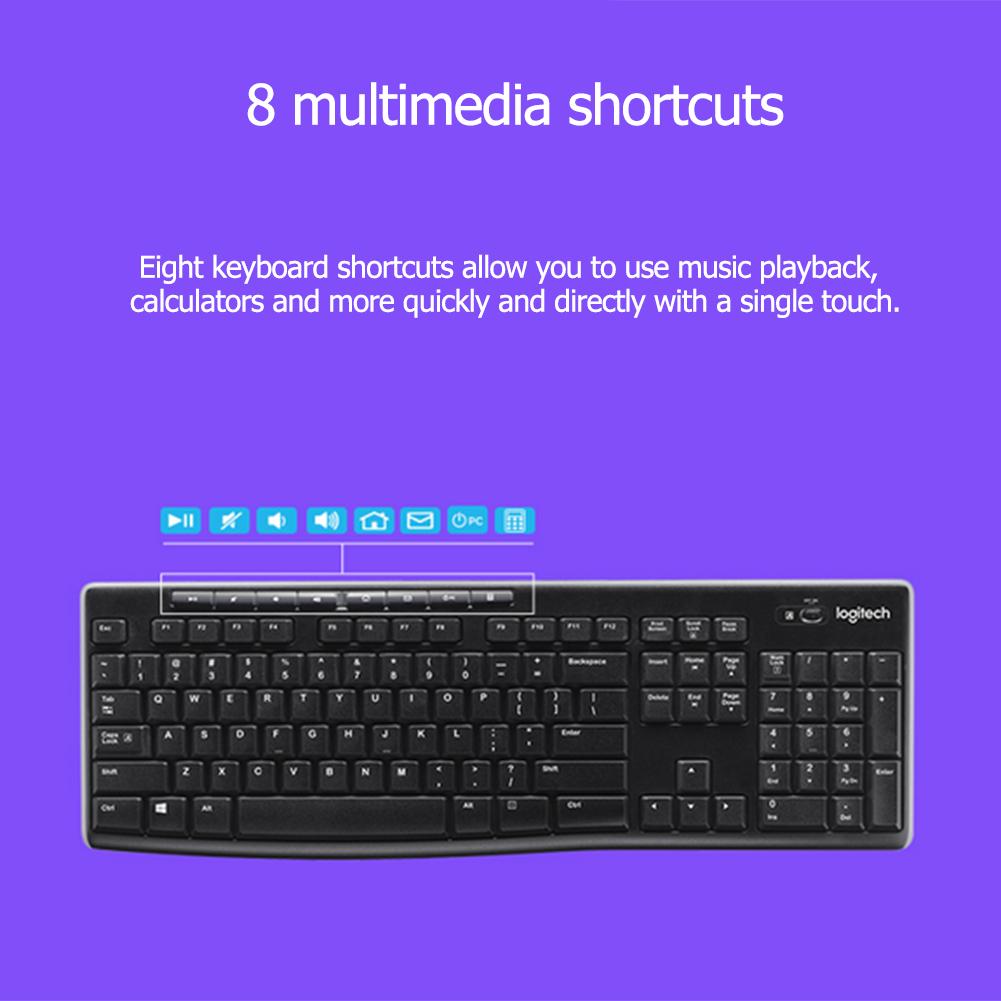Logitech Mk270 Wireless Keyboard And Mouse Combo Grandado