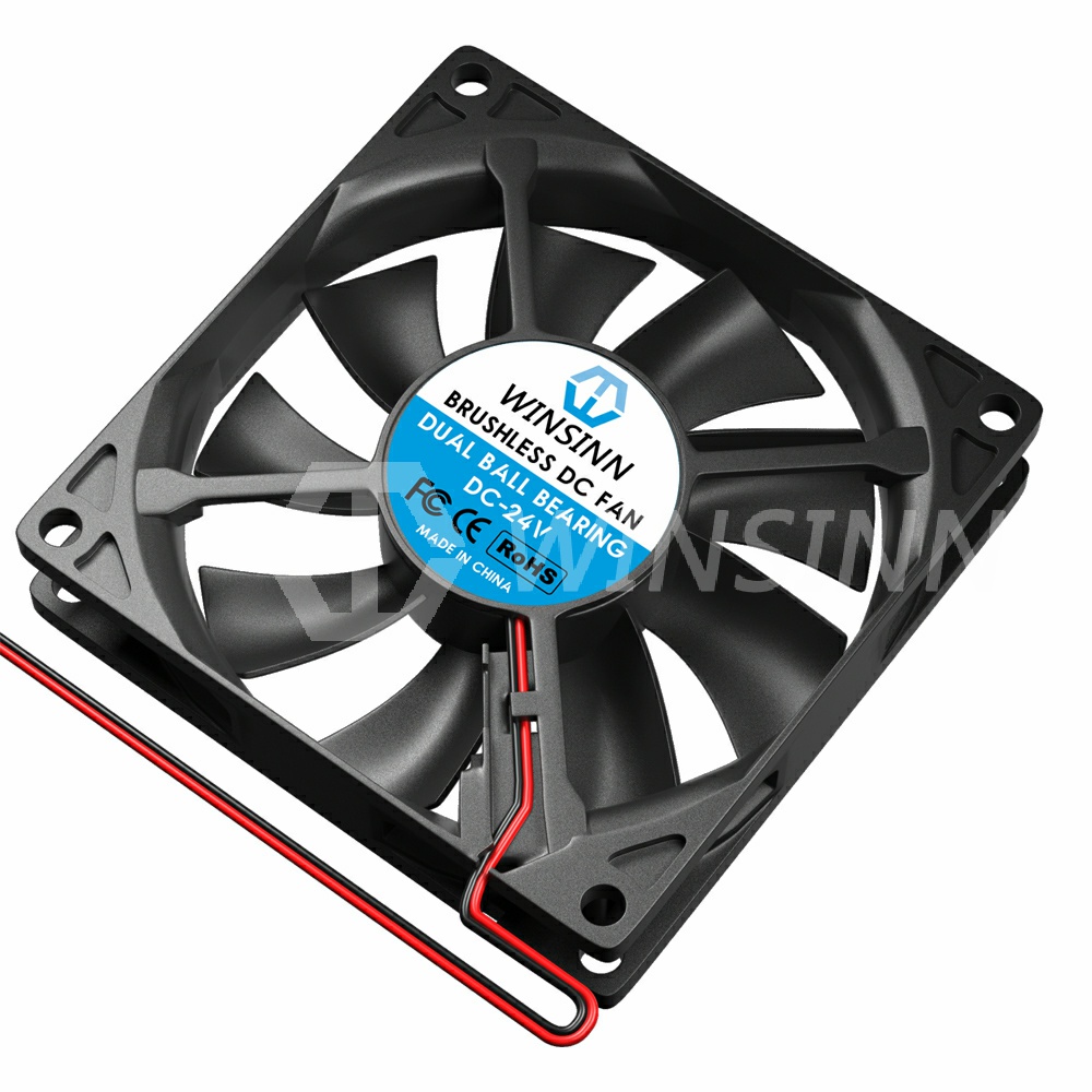 WINSINN 8015 80mm Fan DC 5V 12V 24V Sleeve / Dual ... – Grandado