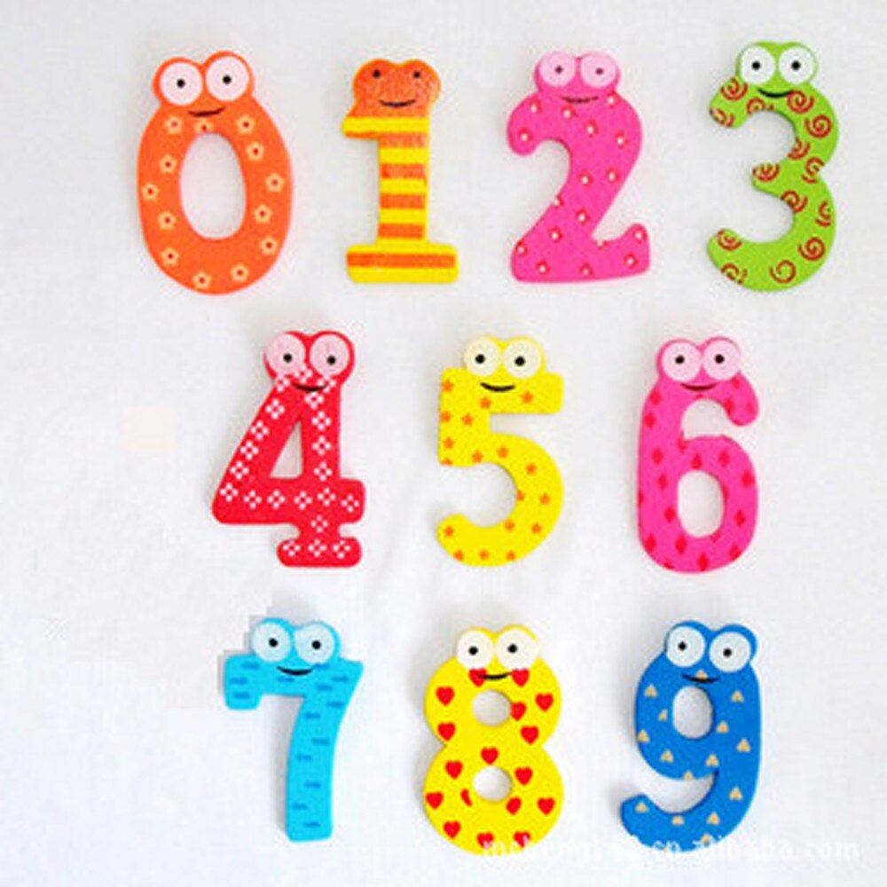 Magnetic Wooden Numbers Math Set For Kids Children... – Vicedeal