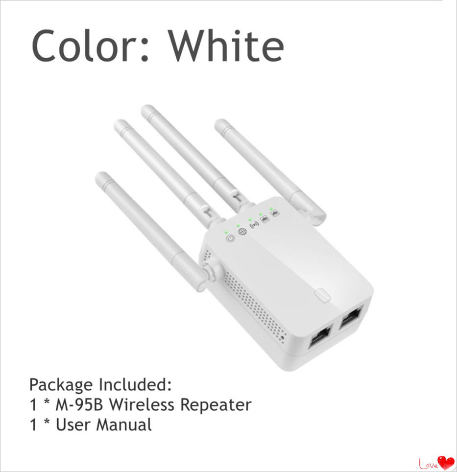 PzzPss Wireless M-95B Repeater Wifi Router 300M Si... – Vicedeal