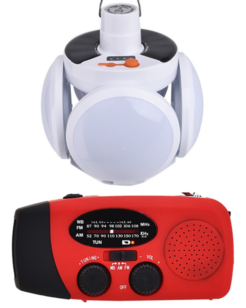Solar Powered Radio Am/fm/noaa Weather Dynamo Led ... – Vicedeal