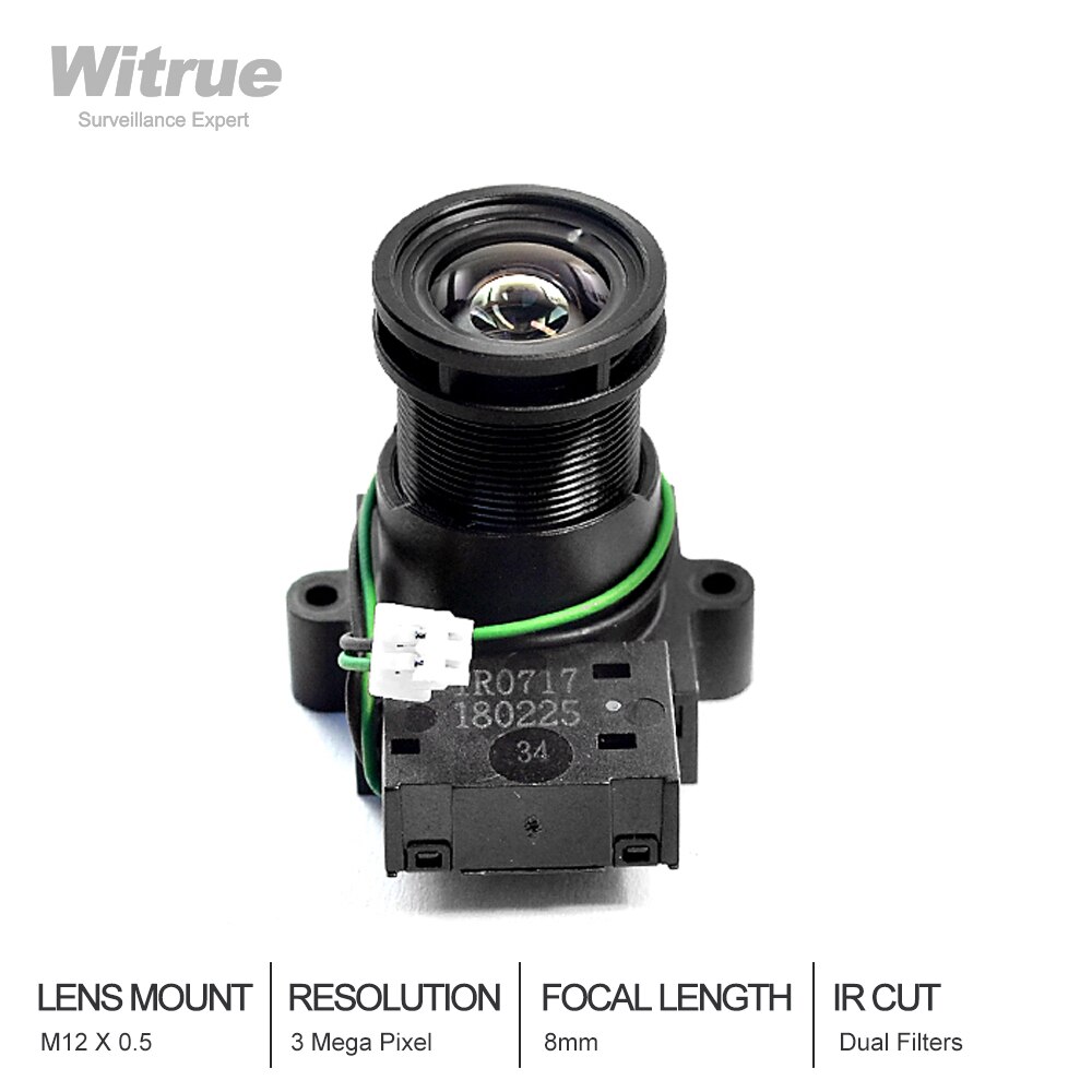 Starlight Cctv Lens 3MP 8Mm Vast Diafragma F1.5 Gr... – Grandado