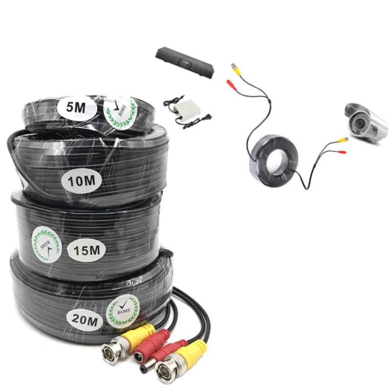 Video Kabel DC Energie Sicherheit Überwachung BNC ... – Grandado