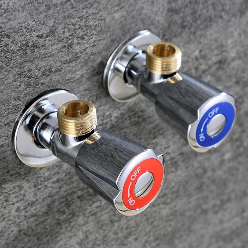 G1/2*1/2 rote vannvarmer kran trekant ventil unive... – Grandado