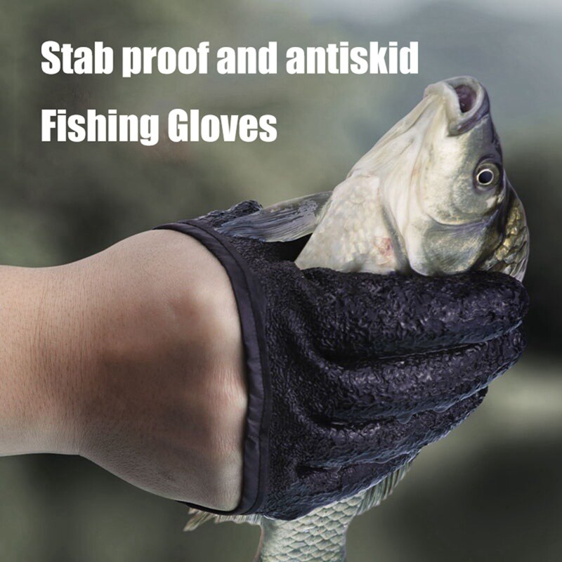 1Pcs Vissen Vangen Handschoen Niet Natte Handen An... – Grandado