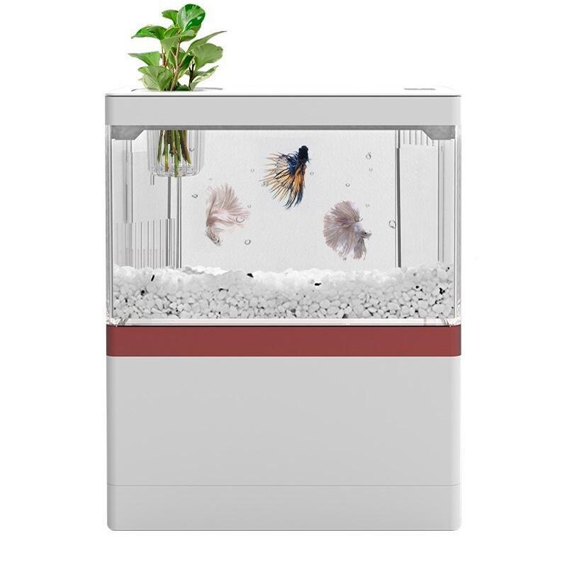 Small fish tank small desktop landscaping ecologic... – Grandado