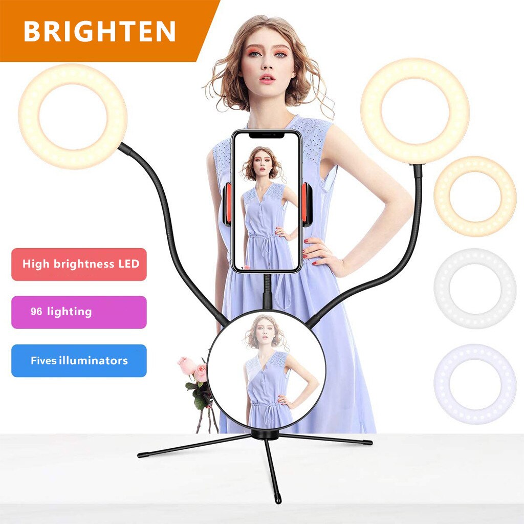 16cm LED Selfie Ring Light double ring fill light ... – Grandado