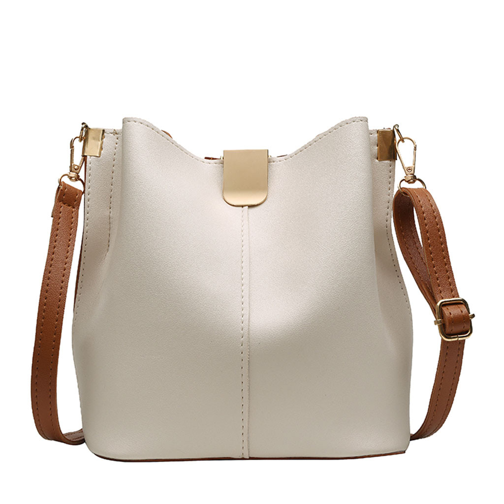 Women Bucket Bag Vintage Messenger Bag Retro Shoul... – Vicedeal