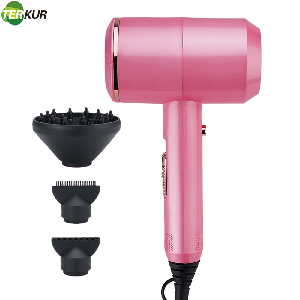 Hair dryer Cold and 2000W Anion Blow Dryer DC Moto... – Vicedeal