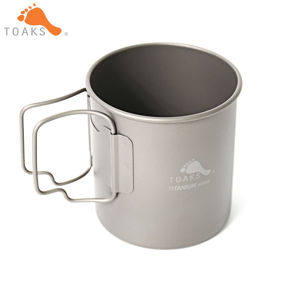 TOAKS CUP-450 Pure Titanium Cup Ultralight Outdoor... – Vicedeal