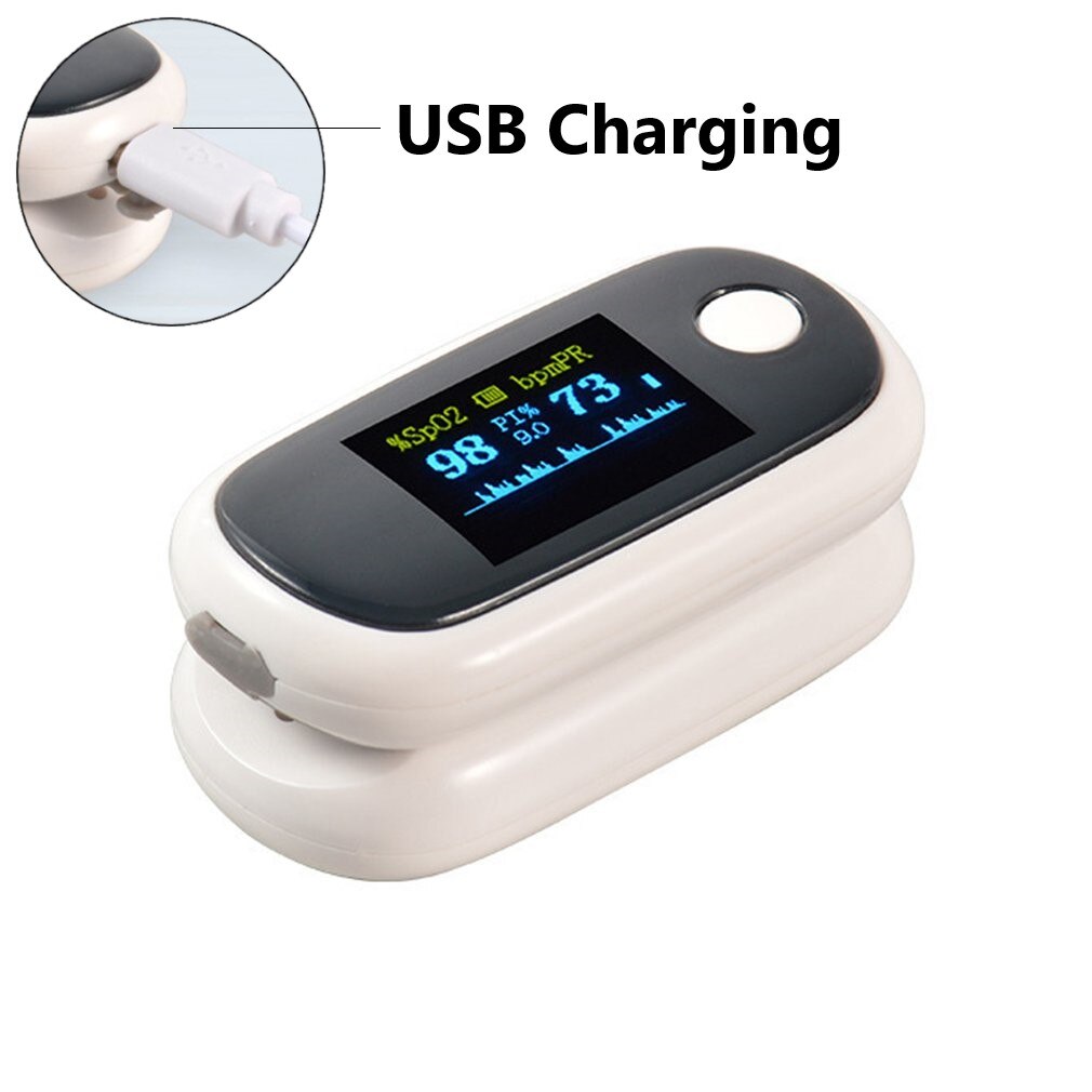Rechargeable Oximeter Blood Oxygen Saturation Puls... – Vicedeal
