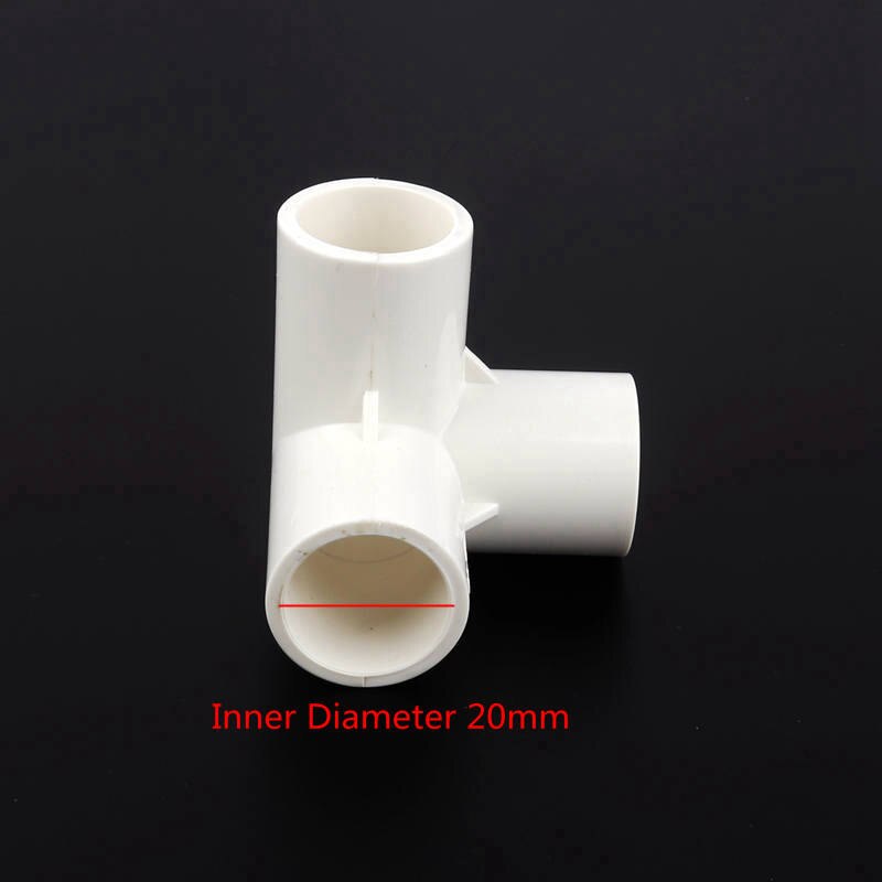 15pcs Inner Diameter 20mm PVC Joints Elbow Tee Con... – Grandado