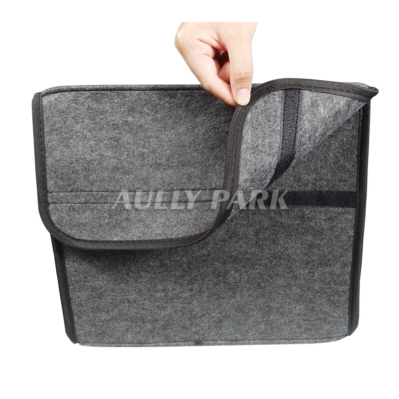 Bil myk filt oppbevaringsboks bagasje bag kjøretøy... – Grandado