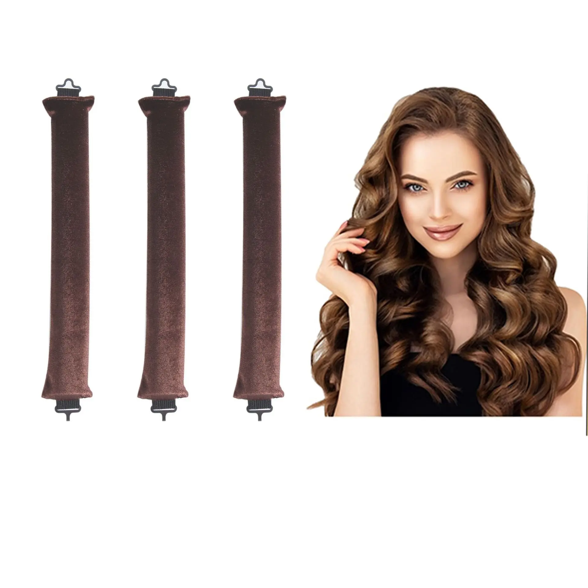 Heatless Curling Rod Headband Lazy Hair Curlers No... – Grandado