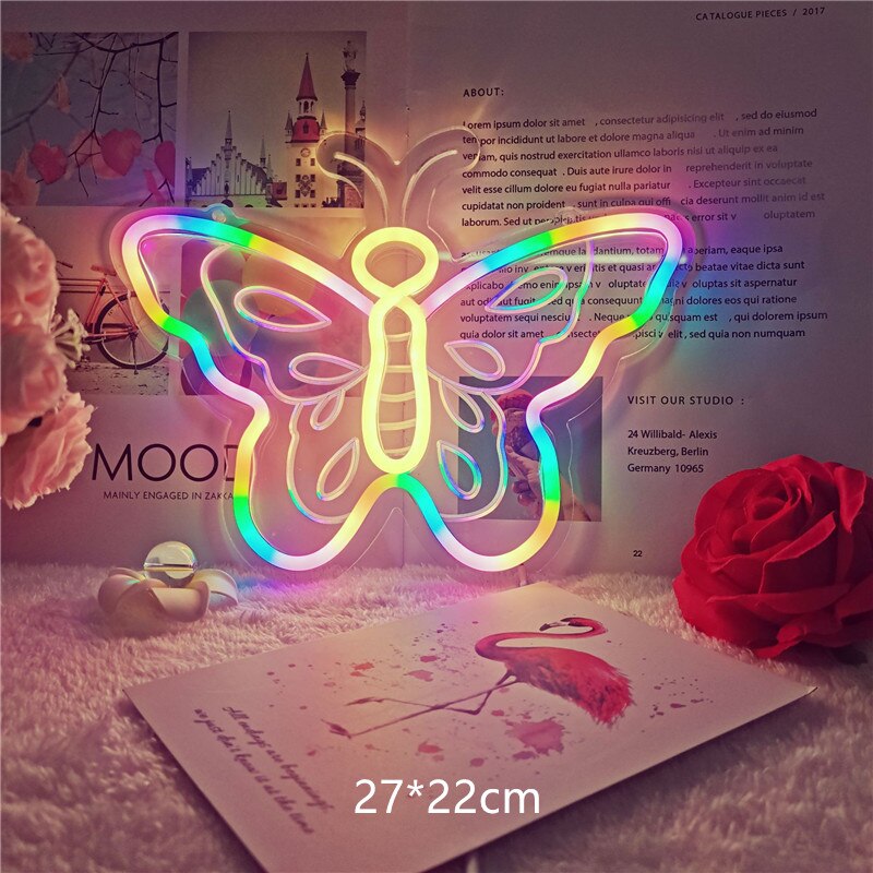 Neon Verlichting Voor Winkel Bar Teken Verjaardags... – Grandado