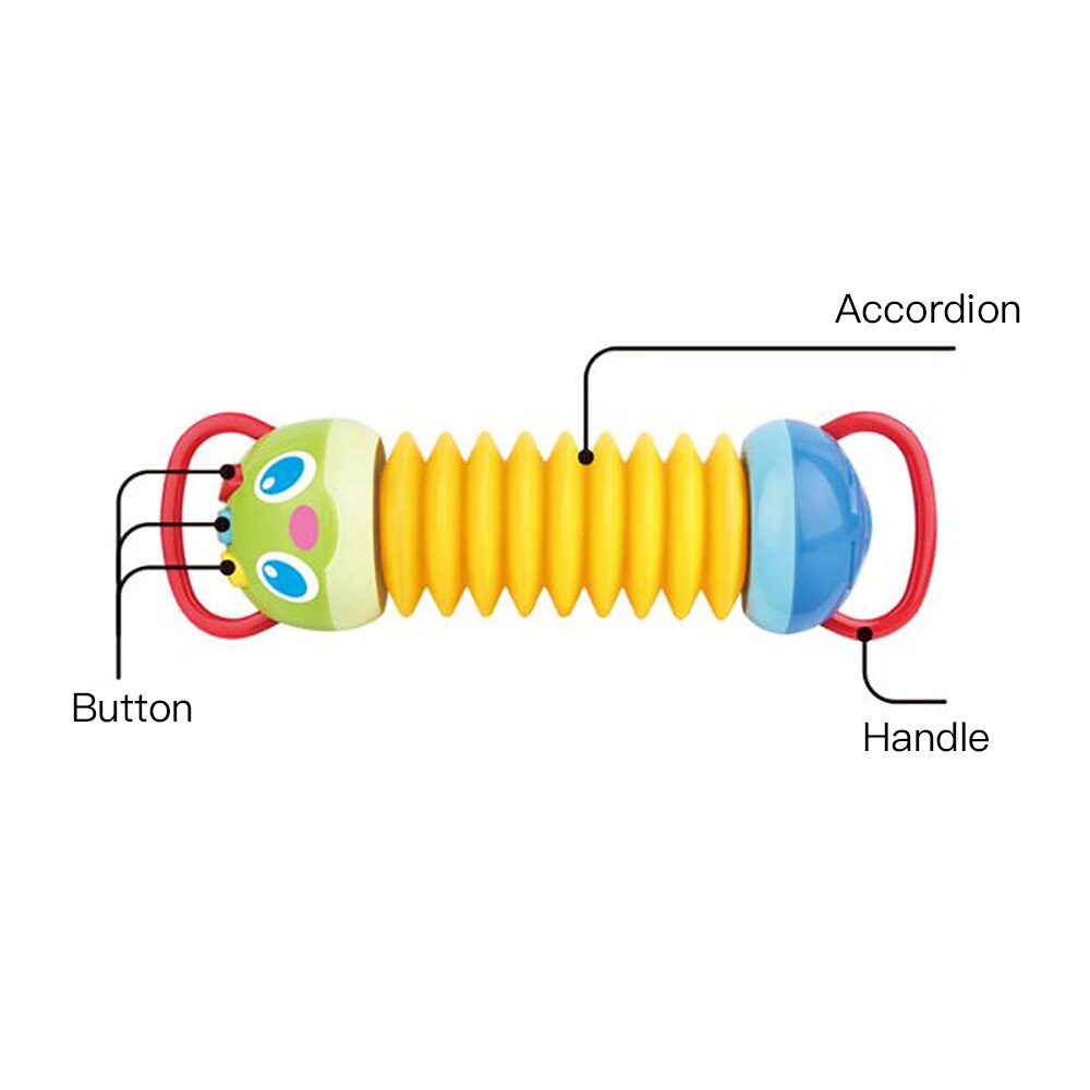 Accordion Toy Musical Instrument Caterpillar Baby ... – Grandado