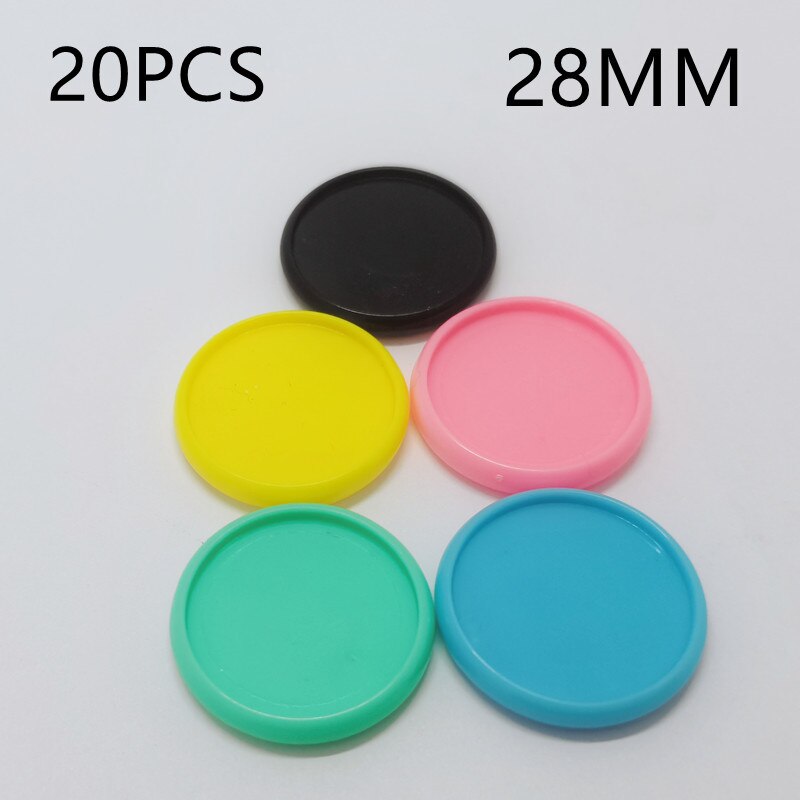 20PCS28MM solid color mushroom-shaped binding ring... – Grandado