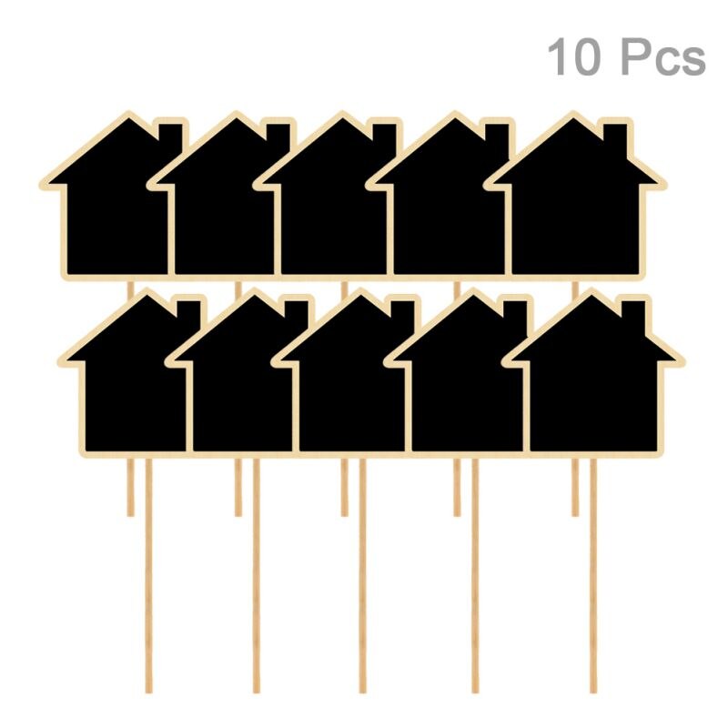 10PCs Potted Plants Message Board Mini Chalkboard ... – Vicedeal