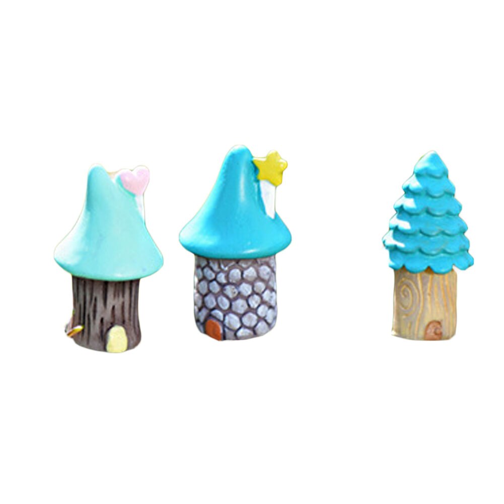 1Pcs Mini Colorful Resin House Trees Micro Landsca... – Vicedeal