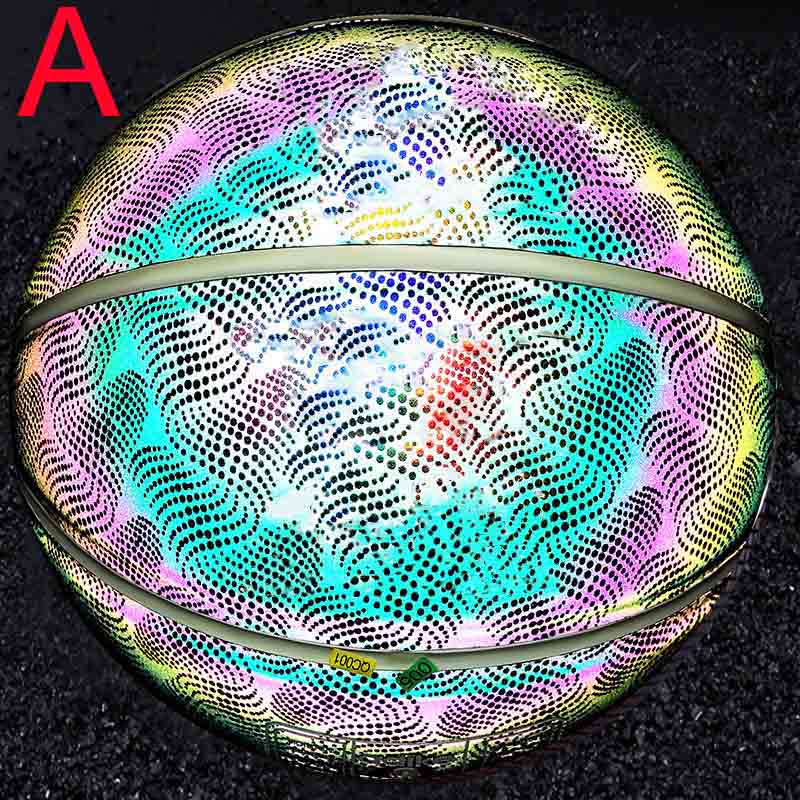 Glowing Reflective Basketball Luminous Glow in Dar... – Grandado