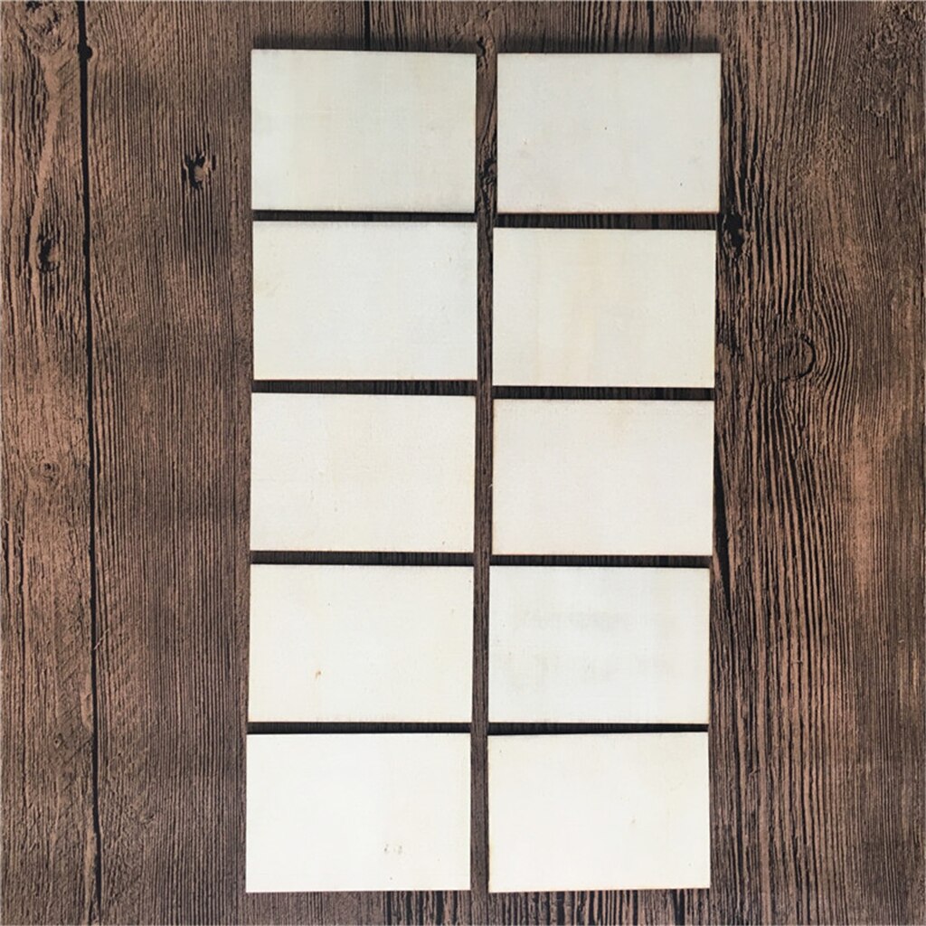 30 Pcs 70X49 Mm Blanco Multiplex Hout Visitekaartj... – Vicedeal