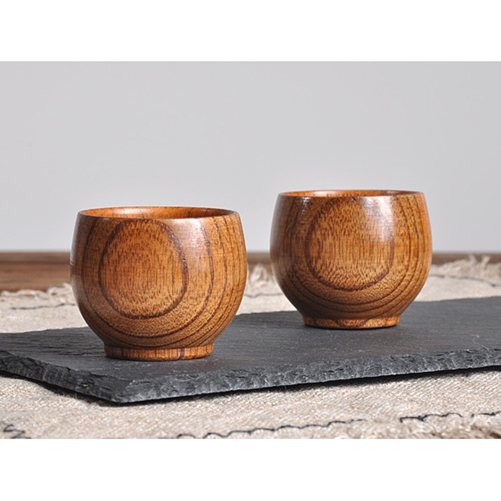 50ml Beer Mug, Natural Wooden Tankard - Water Cup ... – Grandado