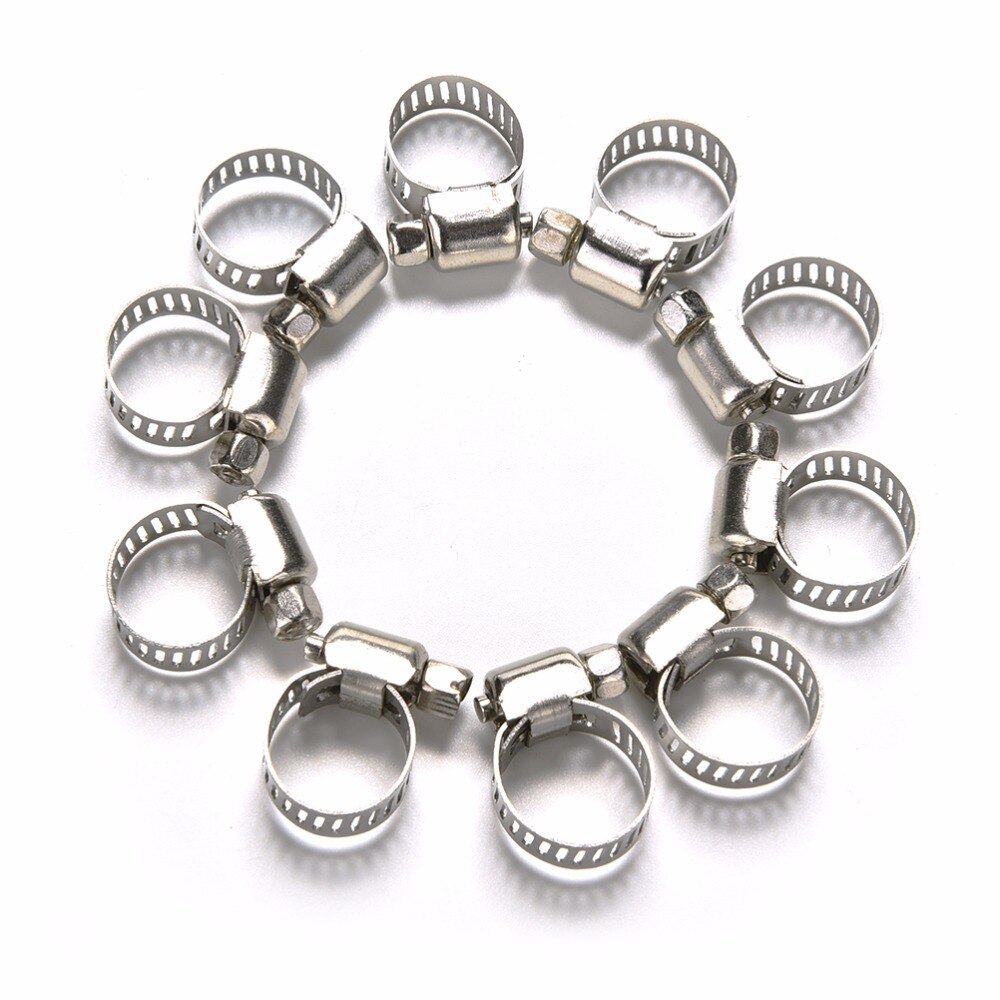 10Pc Stainless Steel Drive Hose Clamp Tri Clamp Ad... – Vicedeal