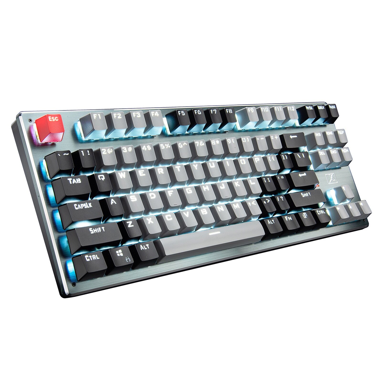 87 Keys Mechanical Keyboard bluetooth USB Wireless... – Vicedeal