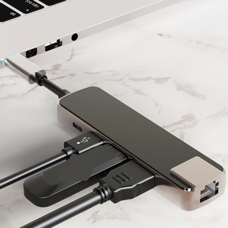 K3NB 5 in 1 USB-C Hub Multiport Adapter for USB-C ... – Vicedeal