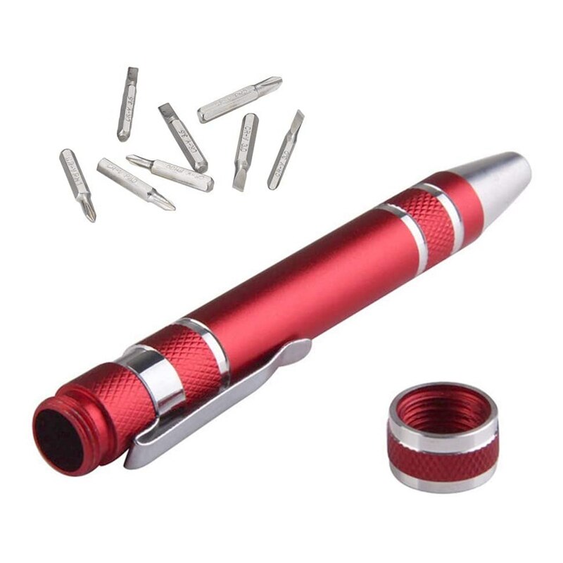 9 Pcs Multifunction Mini Screwdriver Set 8 in 1 Du... – Vicedeal