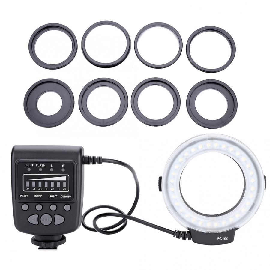 Meike FC-100 FC100 Manuelle LED Macro Ring Flash L... – Grandado