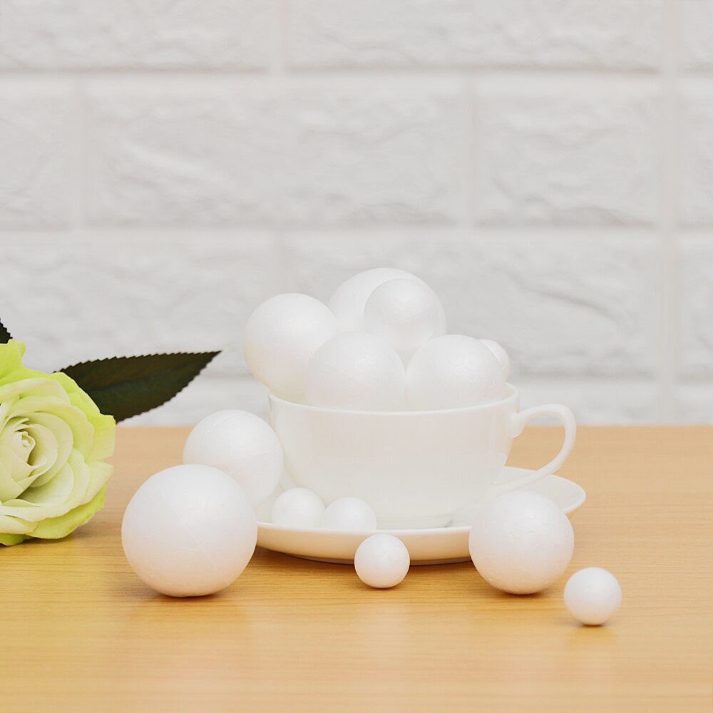 Polystyrene Styrofoam white Foam Ball Party Weddin... – Grandado