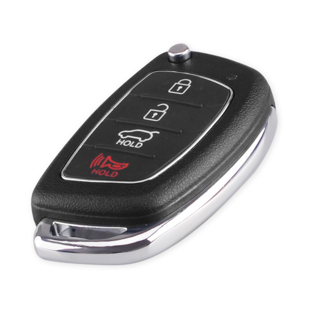 KEYYOU Remote Key Case Fob 3 Button Flip Folding C... – Grandado